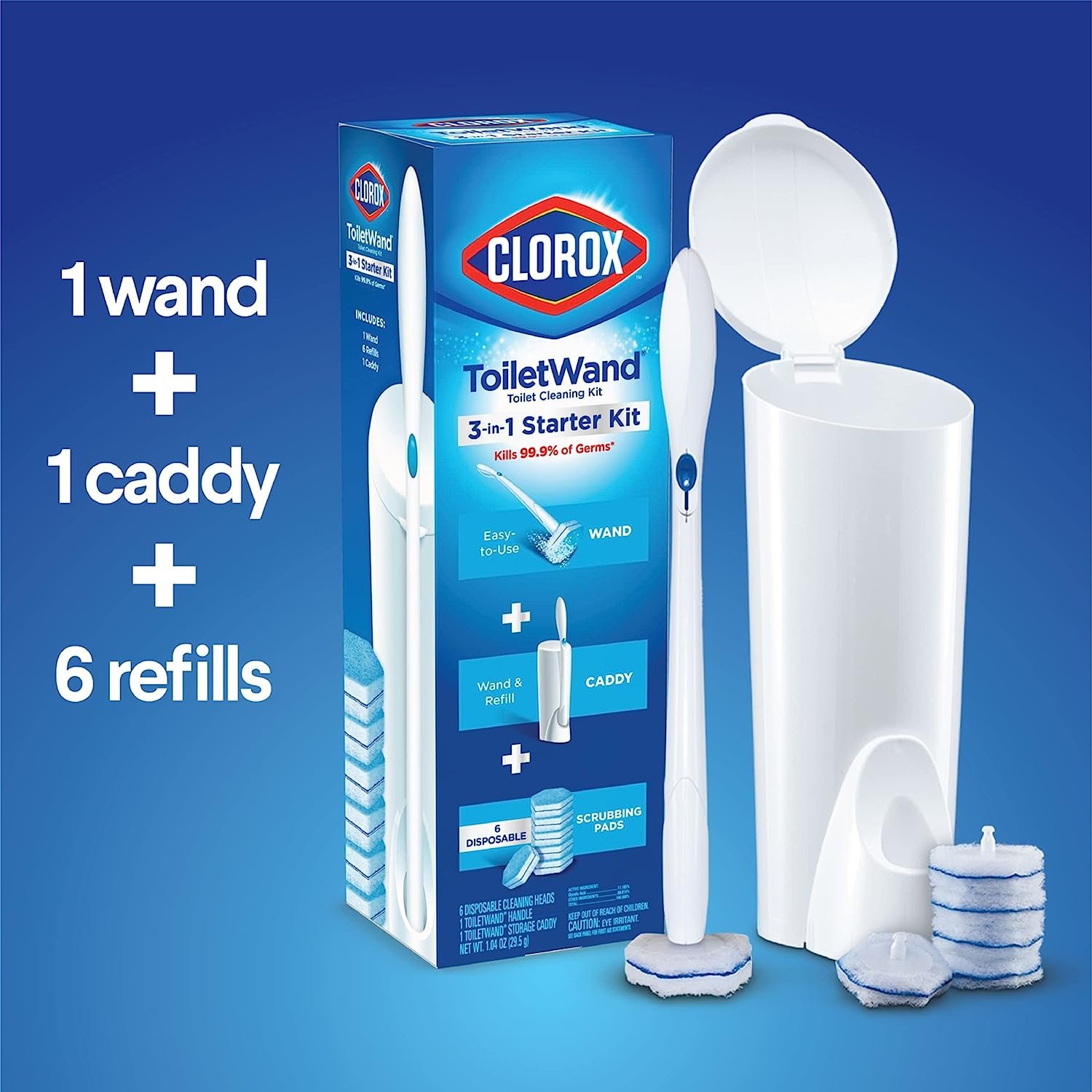 Clorox ToiletWand Disposable Toilet Cleaning Kit – TradeRak Direct